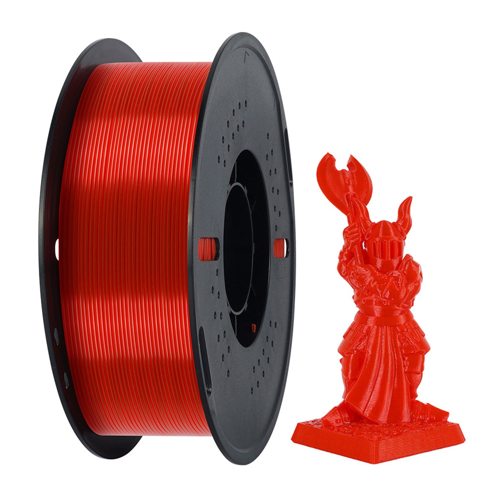 EcoNest 3D Printing PETG Filament High Strength 1.75mm 1kg Spool Black ...