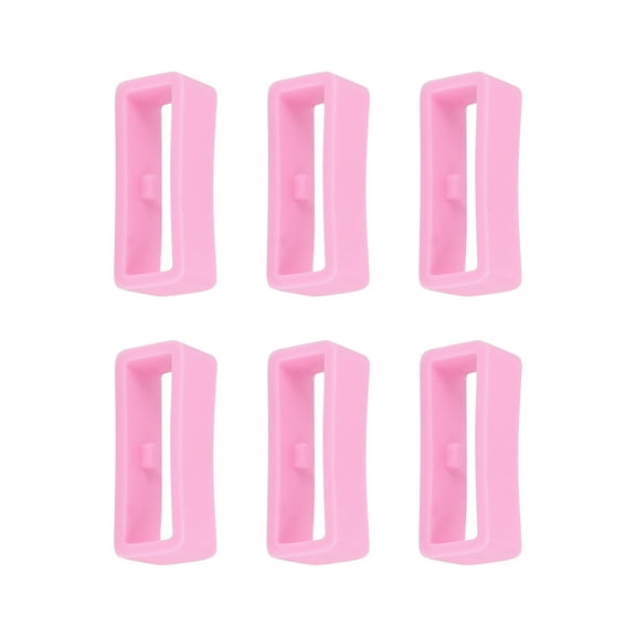 erfcxs Watch Strap Loop Fastener Rings Rubber Watch Clasp 20mm 6PCS ...