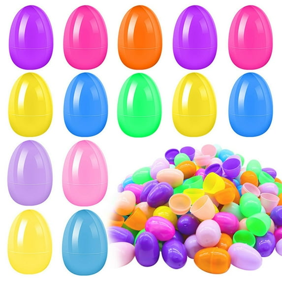 EcoNest 6cm Eggshell Easter Egg Filling Egg Plastic Eggshell Opening ...