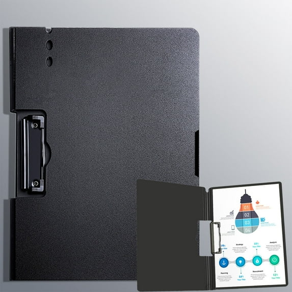 EcoNest A4 Foldable Clipboards Clip Boards Punchless With Spring Action ...