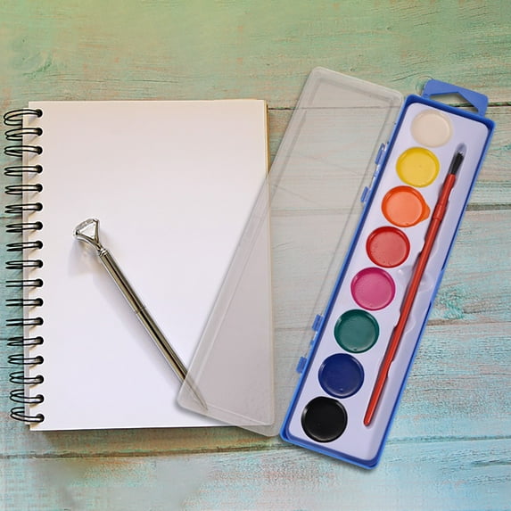 EcoNest Art Pigment 8 Color Square Semi Dry Solid Pigment Art Painting ...