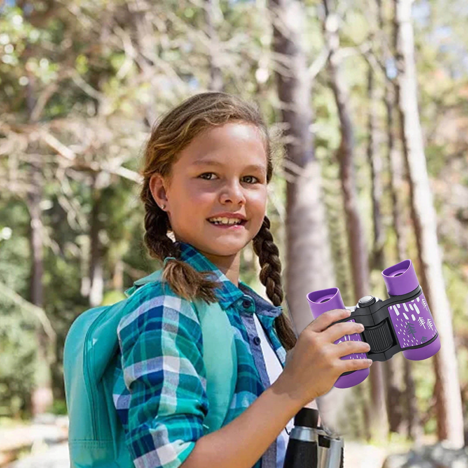 EcoNest Binoculars High Resolution Shockproof Mini Compact Binocuolar ...