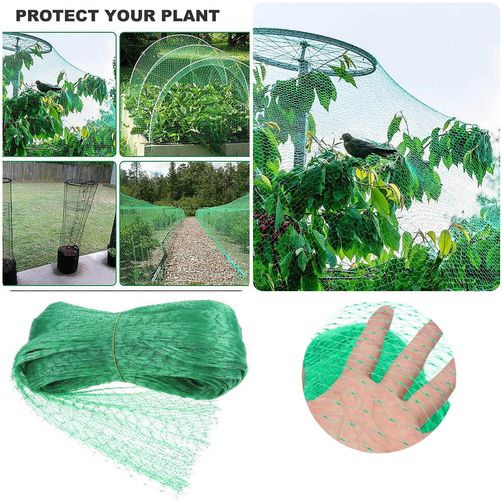 EcoNest Bird Proof Net Garden Net Orchard Bird Proof Breeding Net Pond ...