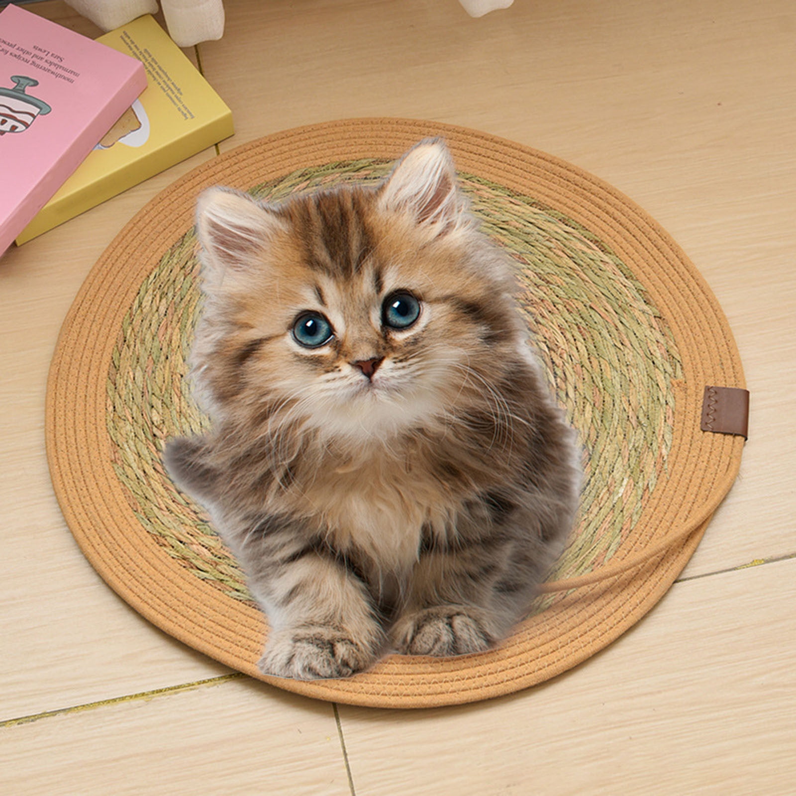 EcoNest Cat Scratching Mat | Sisal Scratcher Pad For Cats | Large ...