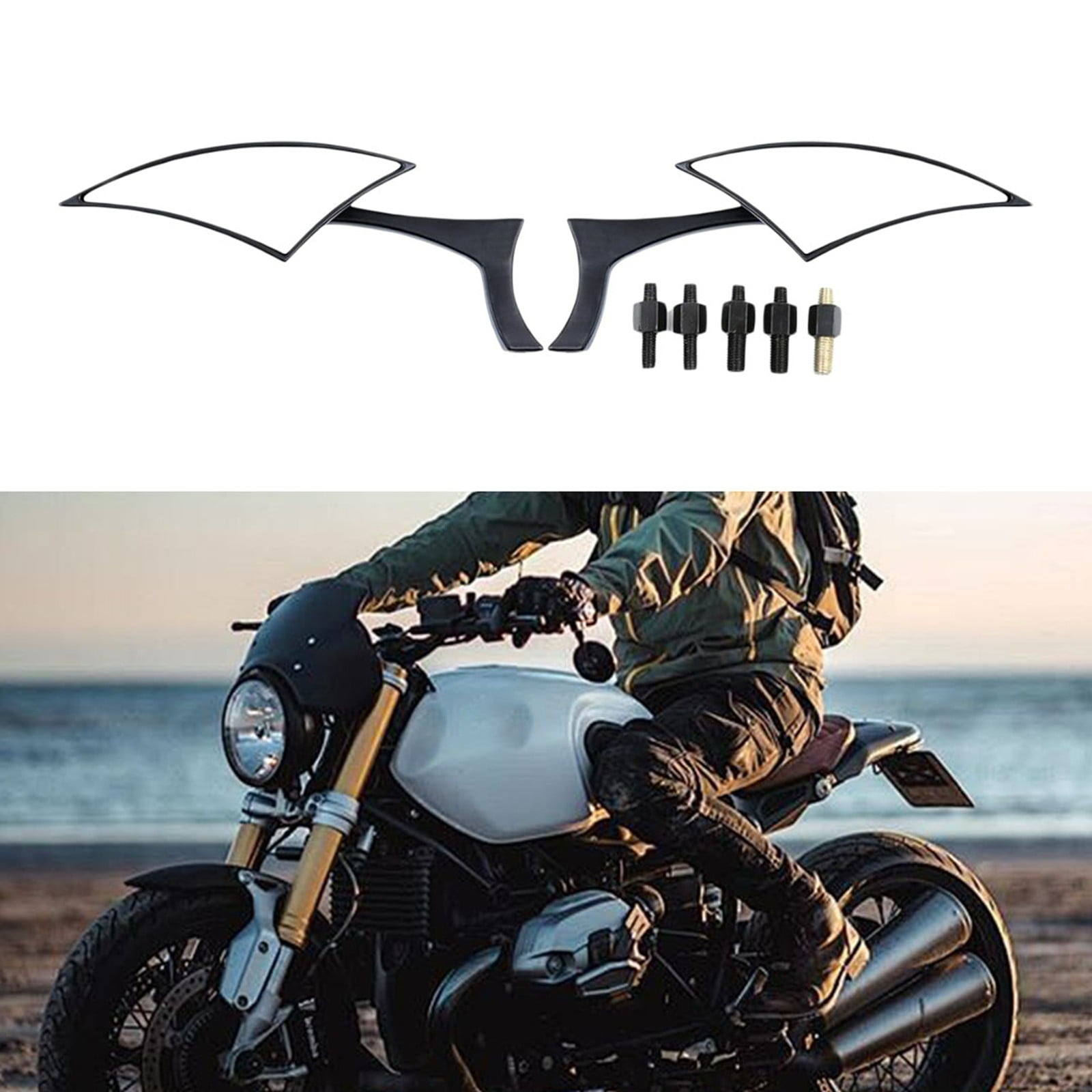 EcoNest Classic Shaped Modified Motorcycle Rearview Rearview Design And ...