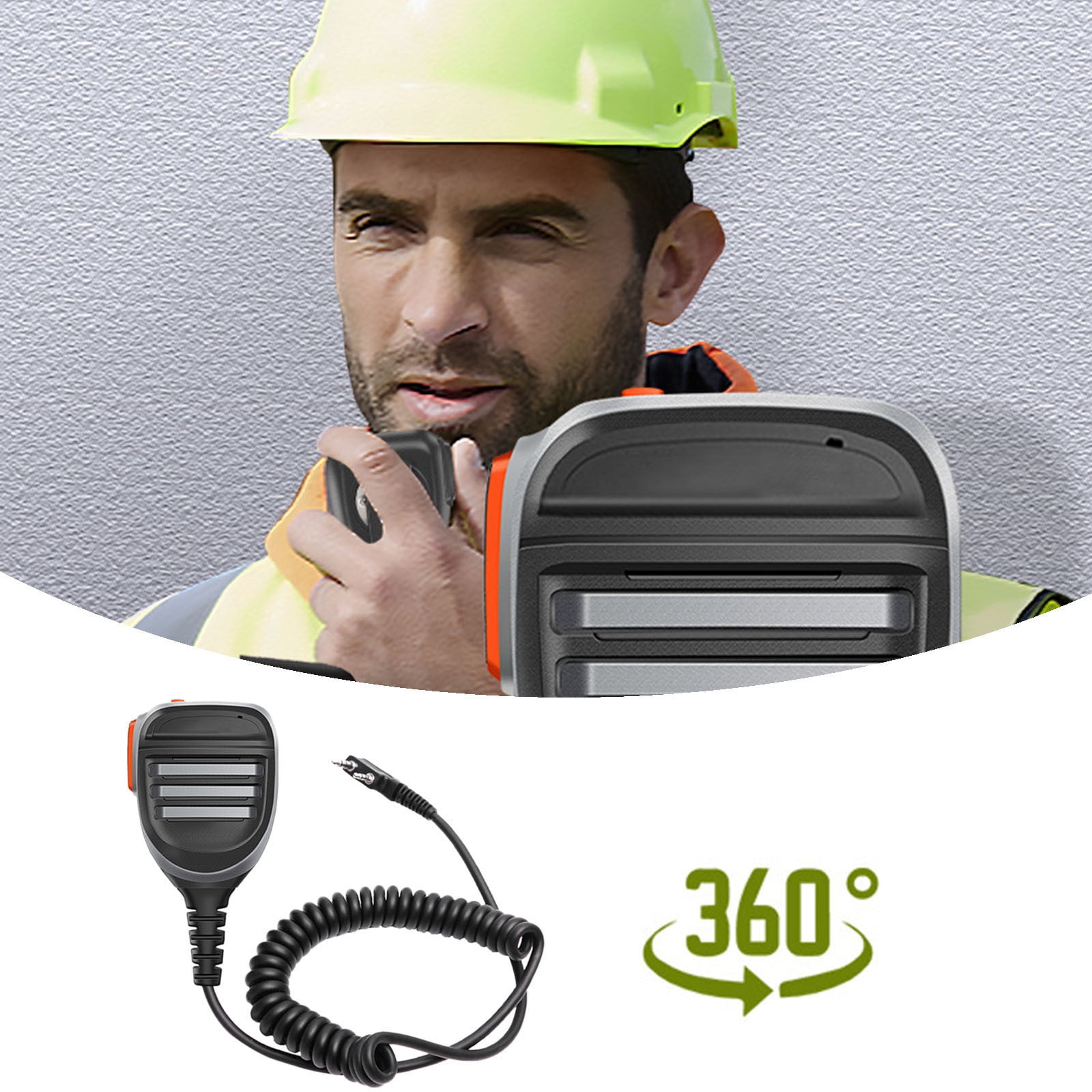 EcoNest Compatible With 18 Mic PRO MAX 5RH Speaker Mic PTT Headset Tangent K5/K6 Talkie ( PTT ...