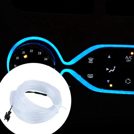 EcoNest Create A Party Atmosphere: Car USB LED Strip EL Neon Light Kit ...
