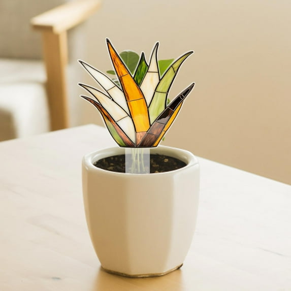 EcoNest Cute Acrylic Potted Decorations In Animal And Shapes Create A ...