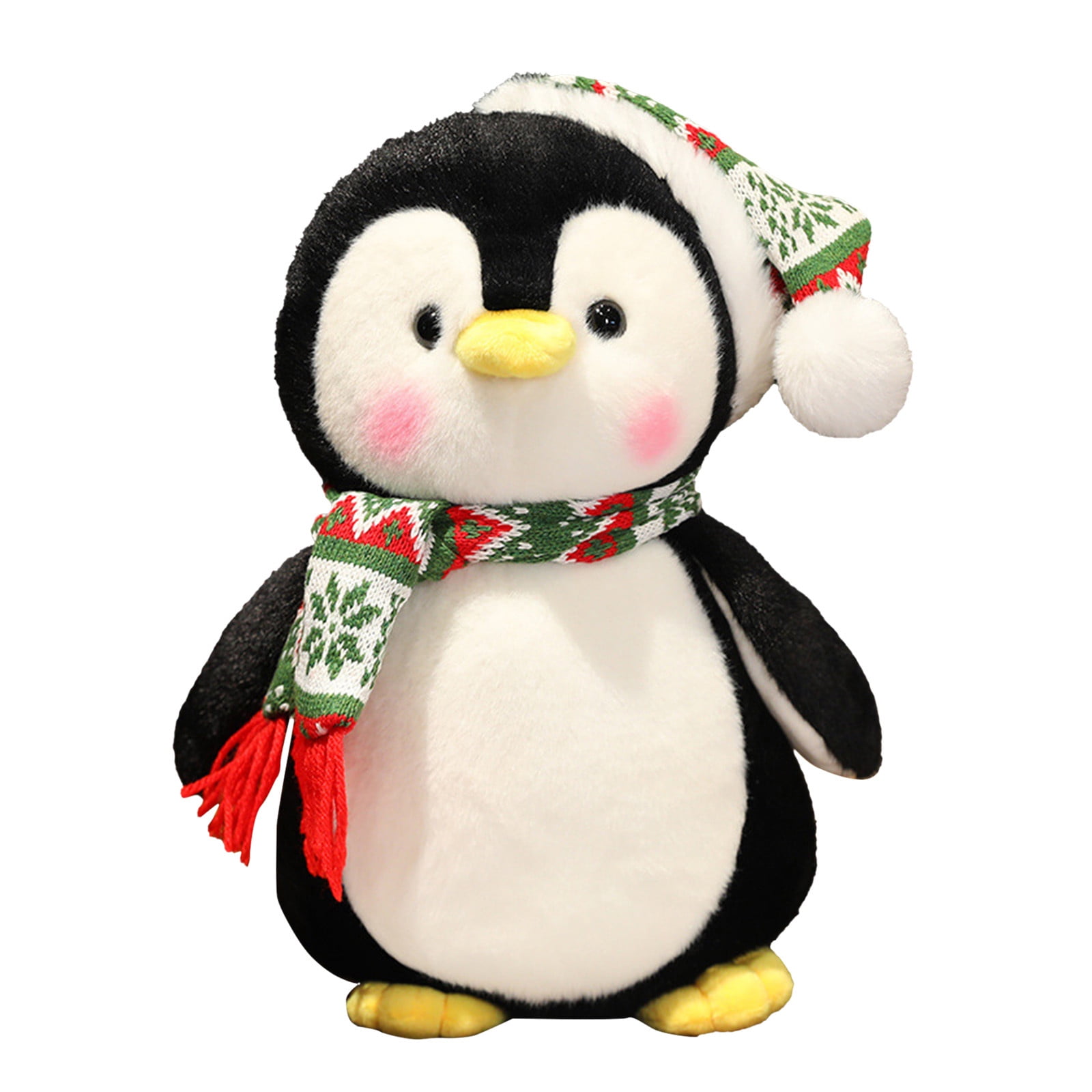 EcoNest Cute Penguin Stuffed Animal With Hat And Scarf Penguins Toys ...