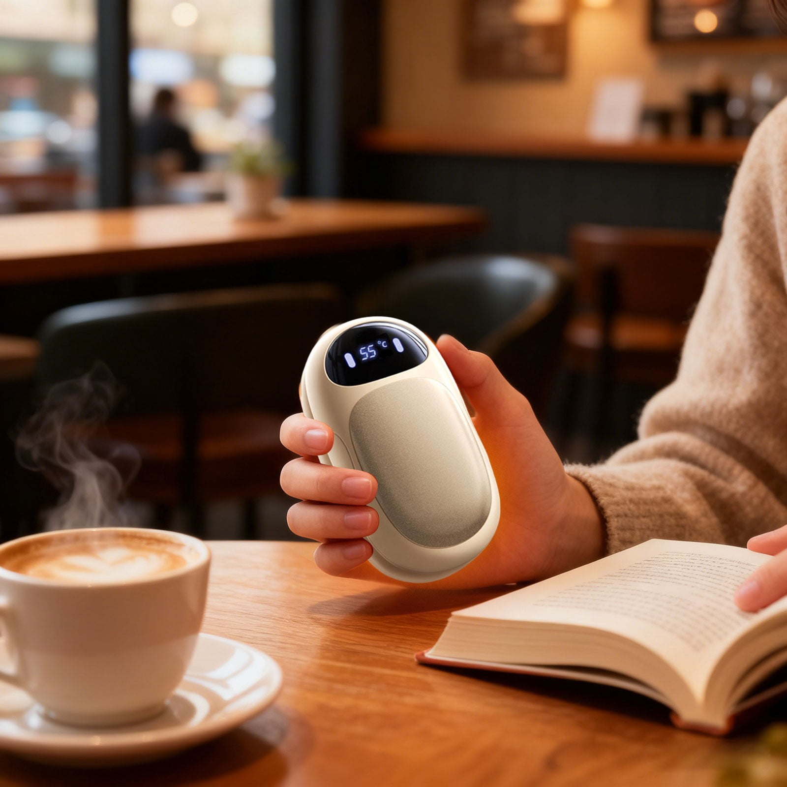 EcoNest Detachable Connection Hand Warmer Rechargeable Portable Heating ...