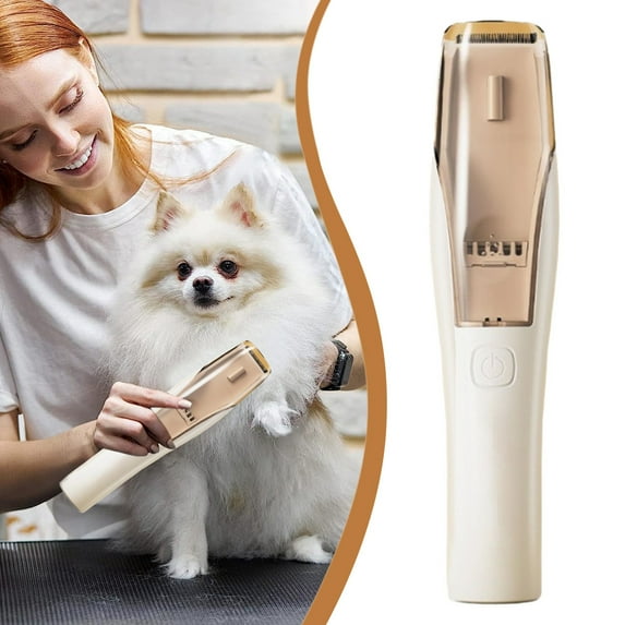 EcoNest Dog Hair With Vacuum LED Light Dog Trimmer Low Noise ...