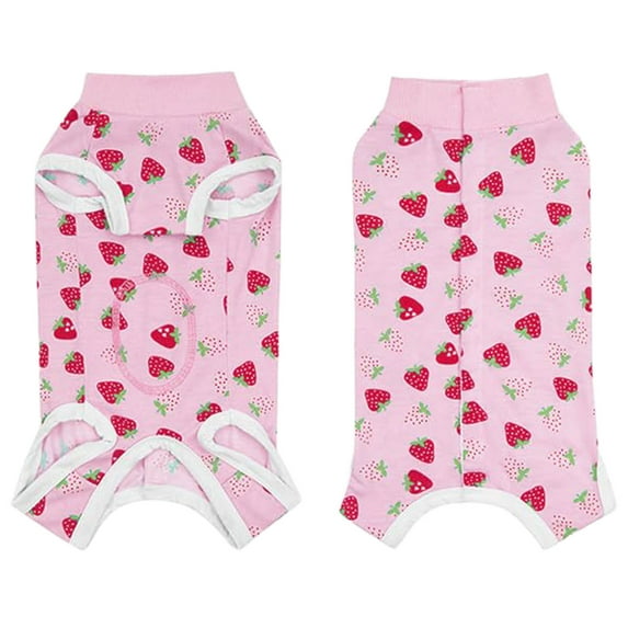 EcoNest Dog Recovery Suit With Pee Hole Post For Small & Medium Dogs ...