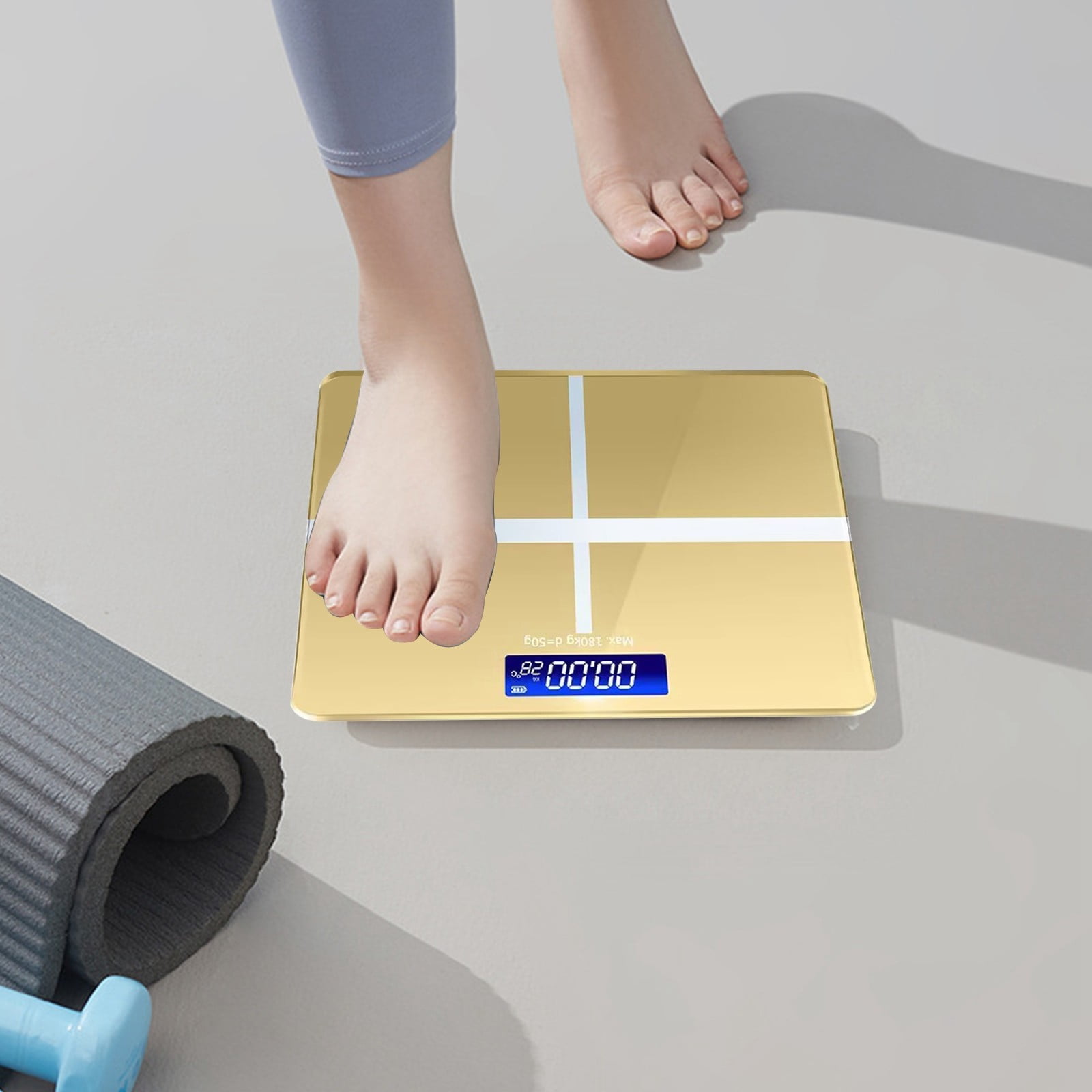 EcoNest Electronic Weighing Scale Human Body Scale Rechargeable Smart ...