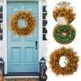 EcoNest Fall Door Wreath Natural Wreath For Front Door Autumn Outdoor ...