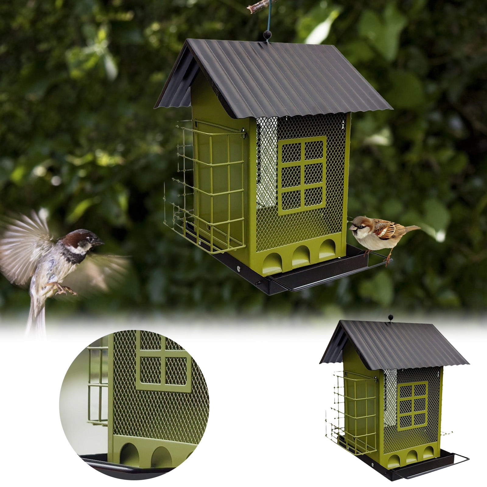 EcoNest Feeder Outdoor Garden Hanging Bird Hardware Feeder Wild ...