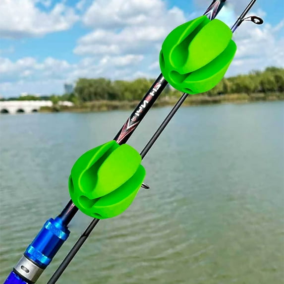 EcoNest Fishing Rod Tie Up Holder Fishing Rod Hook Holder Silicone ...