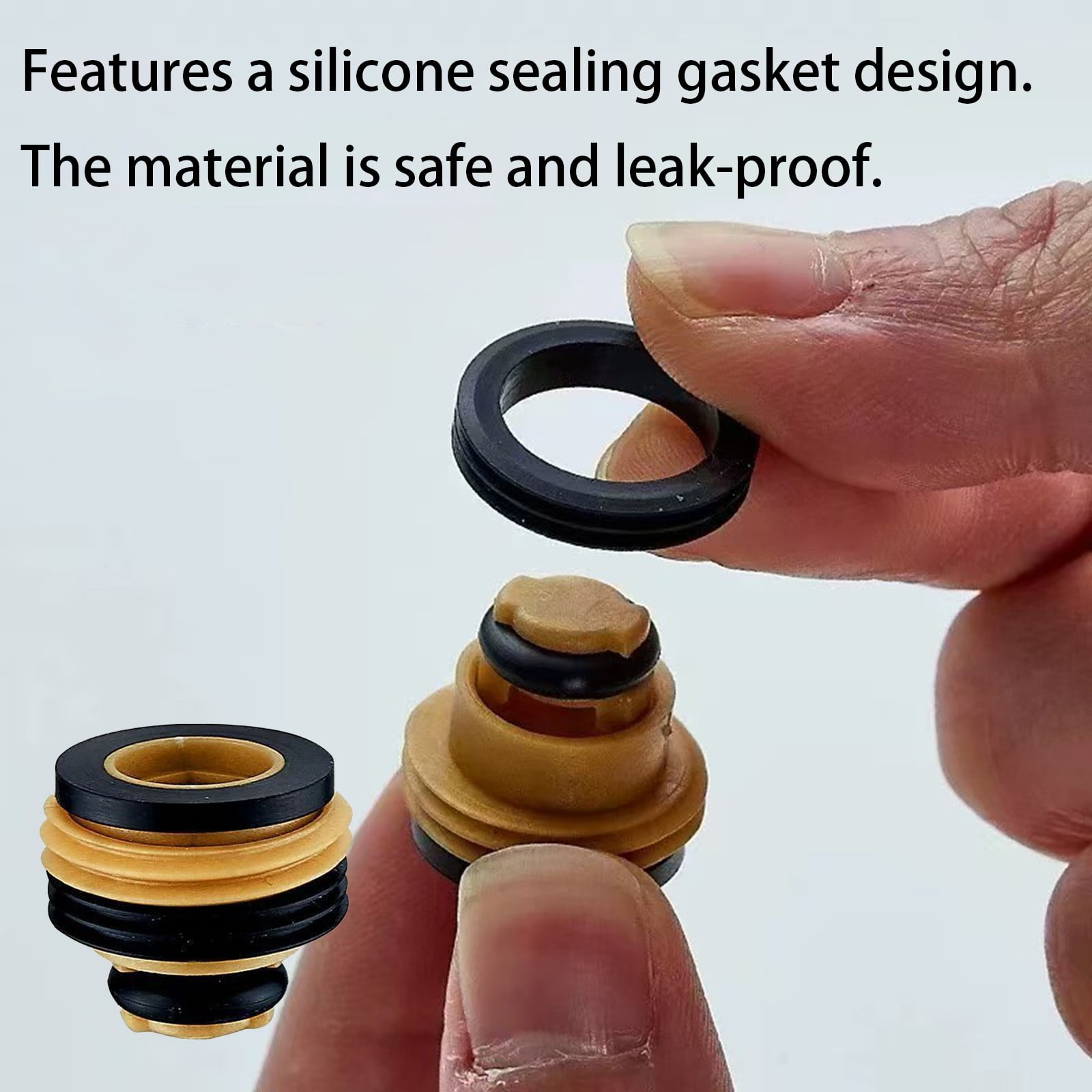 EcoNest Fittings No Need For Tape Water Stop Angle Faucet Automatic ...