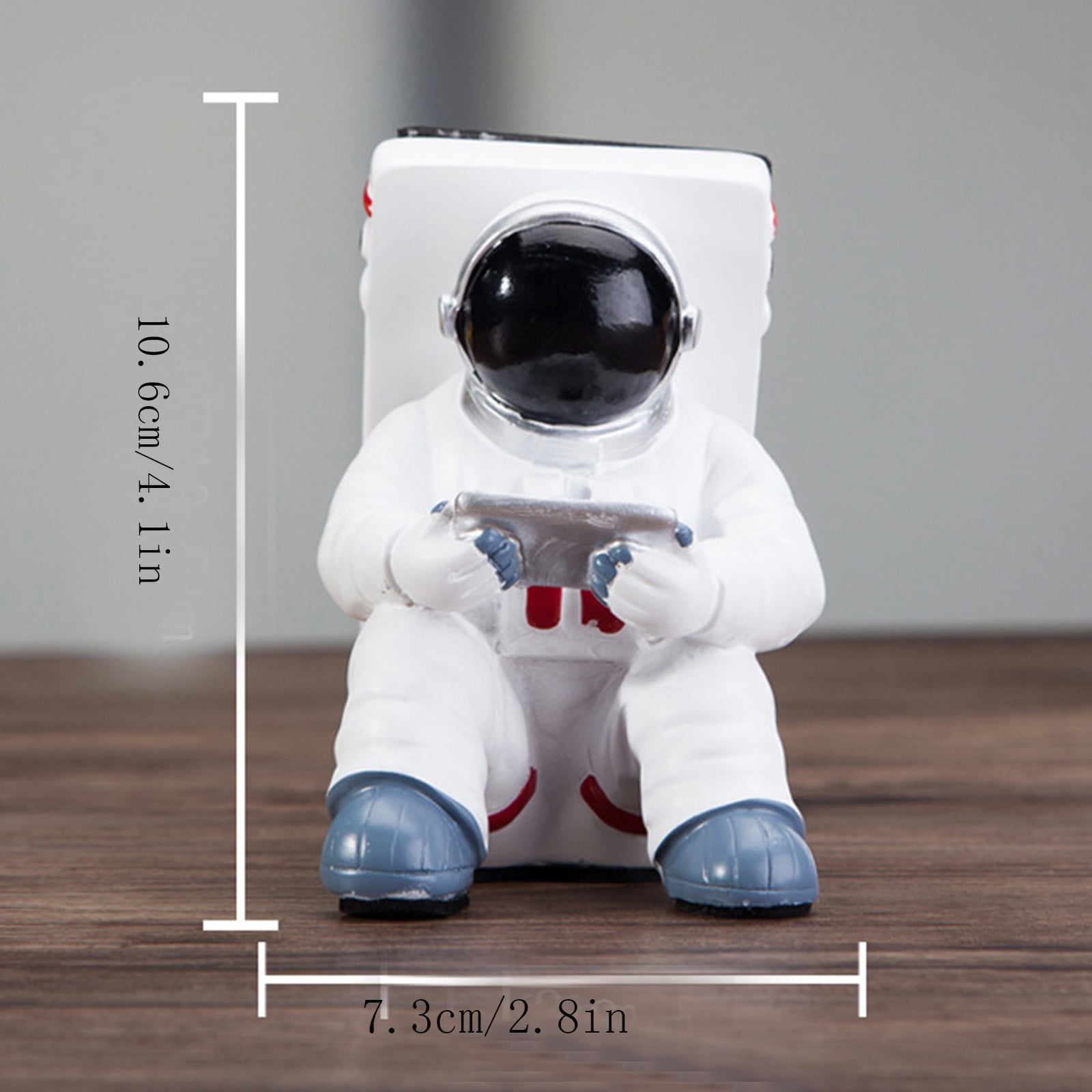 EcoNest Garage Resin Doll Model Astronaut Kids Toys Kit Mini Dollhouse ...