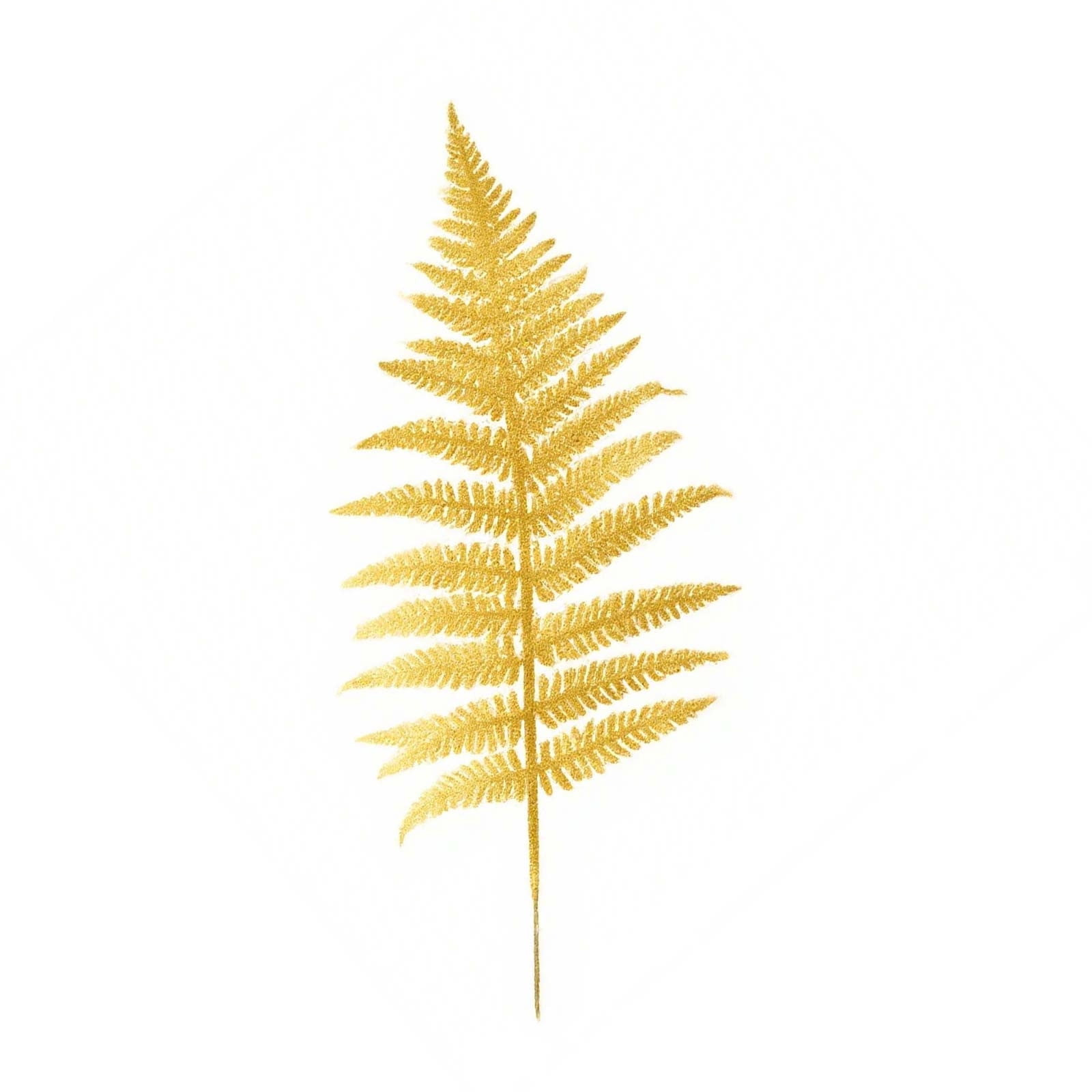 EcoNest Glitter Leaves Fern Bush Tropical Leaf For Wedding Christmas ...