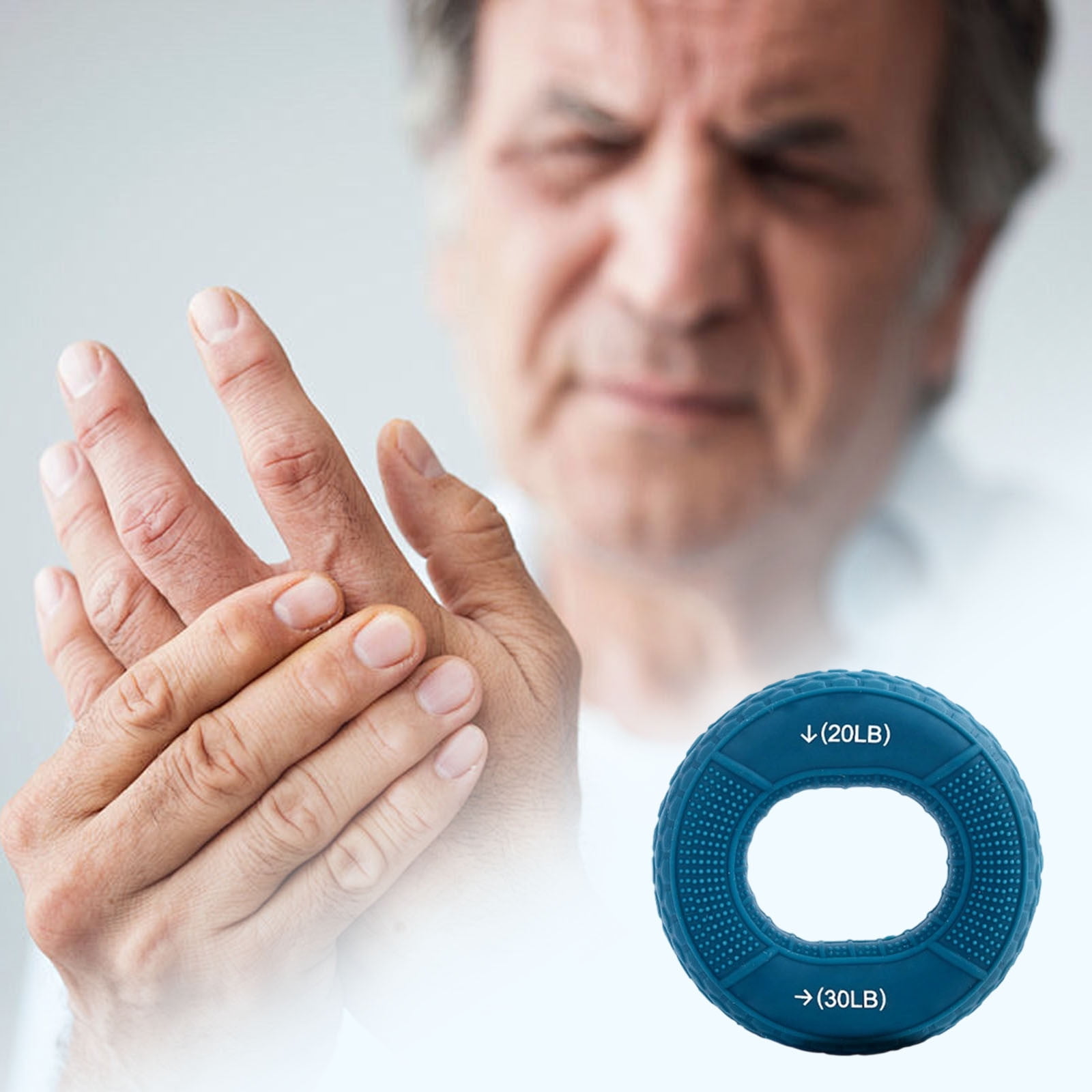 EcoNest Grip Strength Trainer Hand Strengthener Ring Finger Exerciser ...