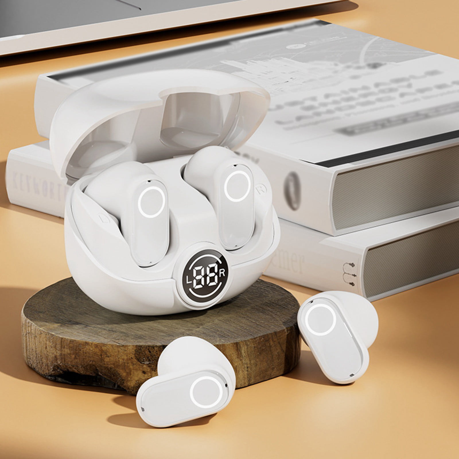 EcoNest Headset M89 Mini Short Handle In Ear Sports Smart Ai ...