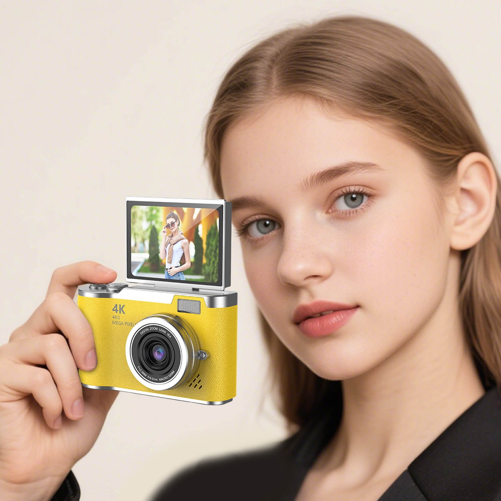 EcoNest High Definition Compact Digital Camera For Photography With ...