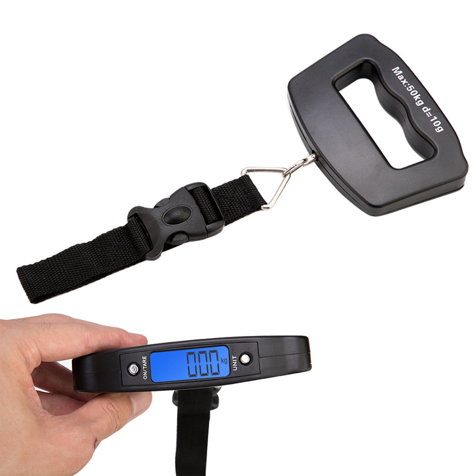 EcoNest High Precision LCD Display Portable Electronic Hanging Scale ...