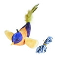 EcoNest Interactive Chirping Bird Cat Flapping Bird Cat Toy Chirping ...