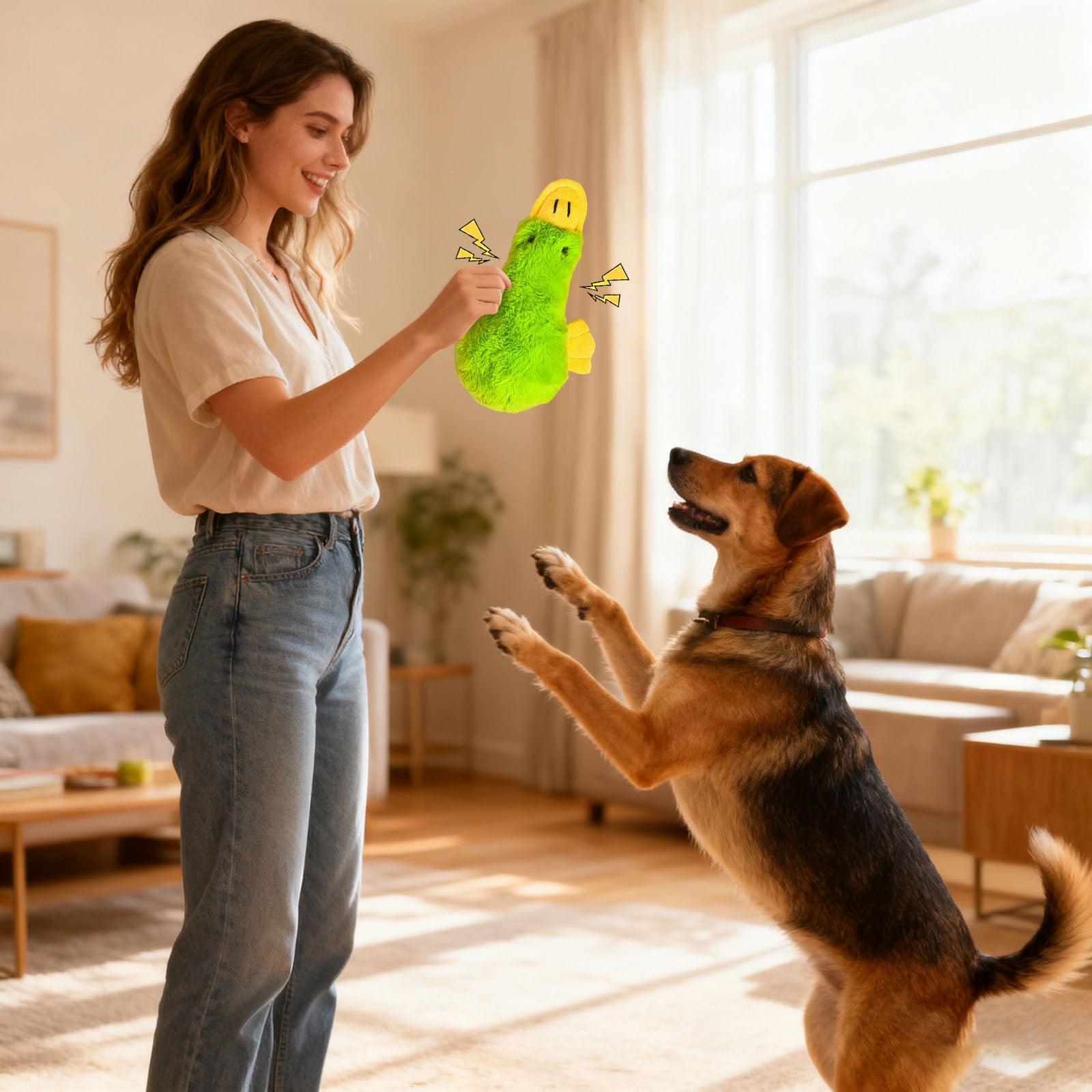 EcoNest Interactive Squeaky For Molar With Oral Care Function Filling ...