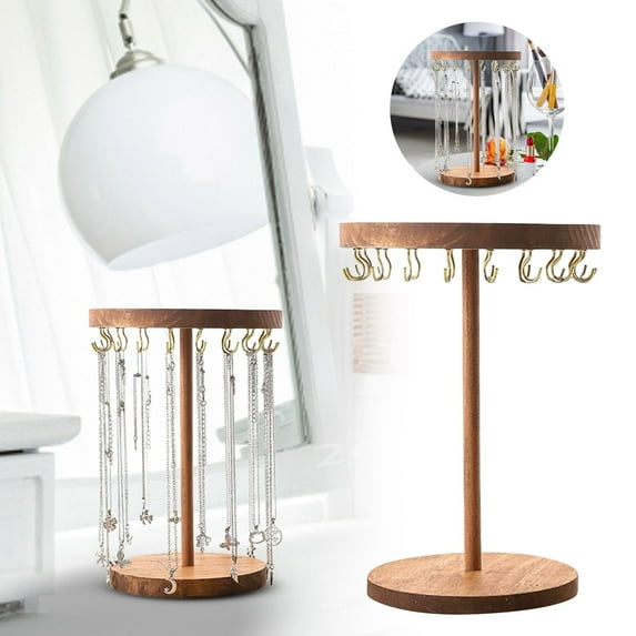 EcoNest Jewelry Organizer Stand Display Holder For Earrings Necklaces ...