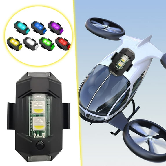 EcoNest LED Collision Light High Brightness Wireless LED Strobe Light ...