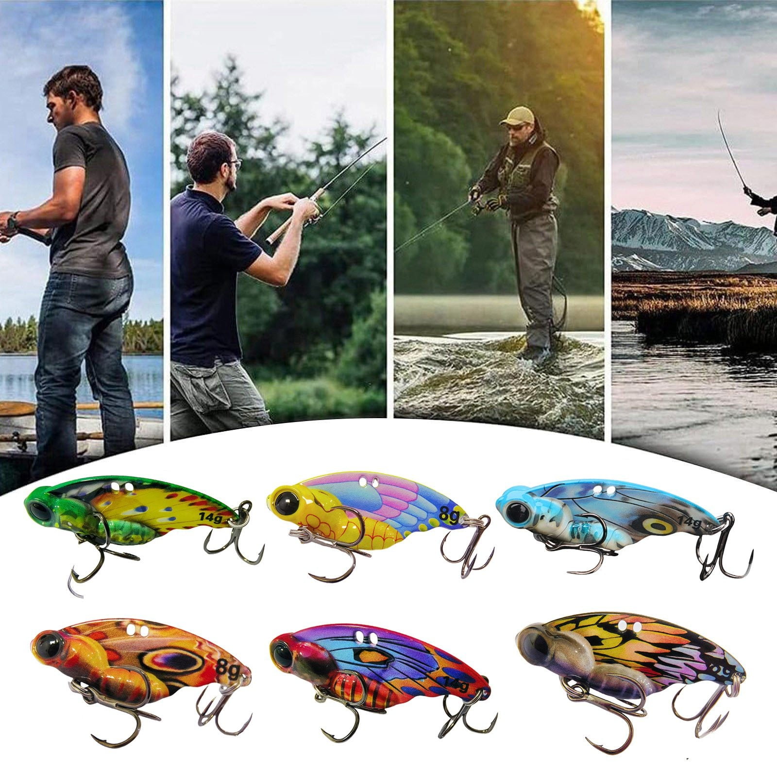 EcoNest Long Casting Vib Slow Sinking Metal Jigging High Density ...