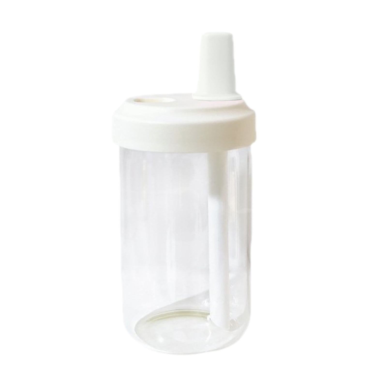 EcoNest Milk Tea Straw Cup Portable Transparent Tea Cup Reusable Large Capacity Covered Iced ...