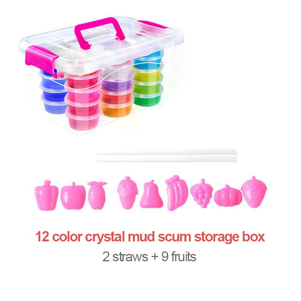 EcoNest Mud Favors Mud Party for Crystal Pcs 12 Sludge Crystal Toys ...