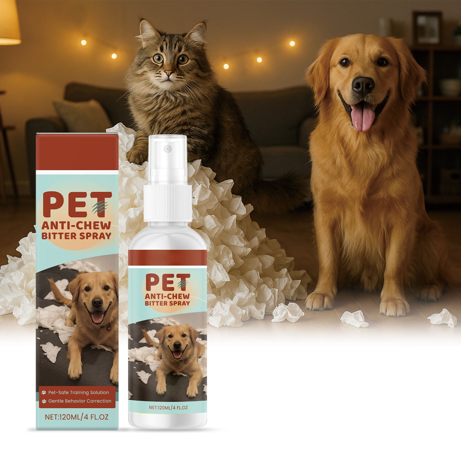EcoNest No Chew Spray For And Cats Natural Training Aid To Stop Chewing ...