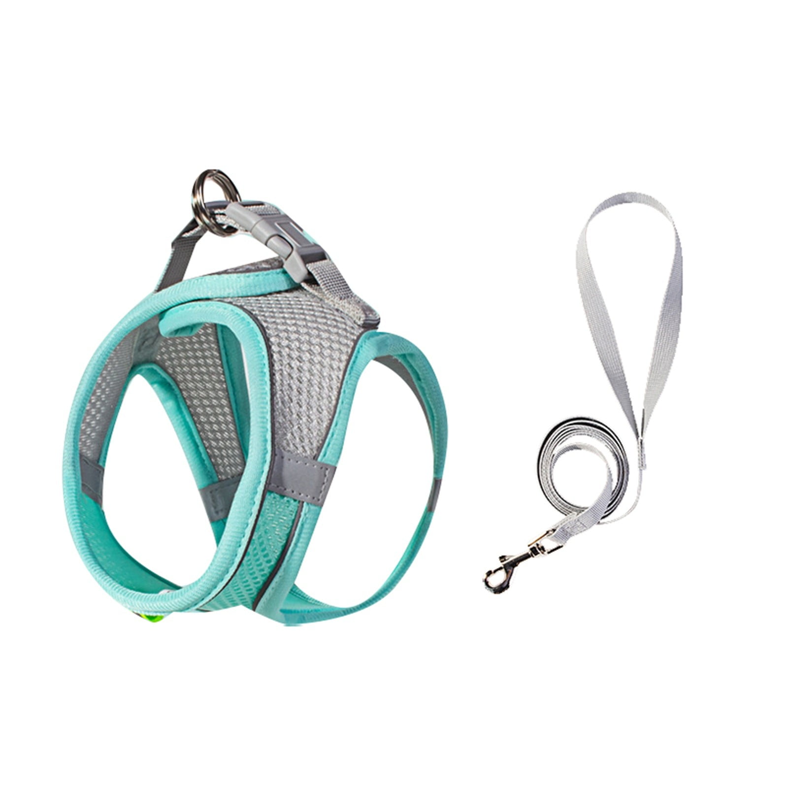 EcoNest No Pull Dog Harness Vest With Leash Reflective Nylon Pet ...