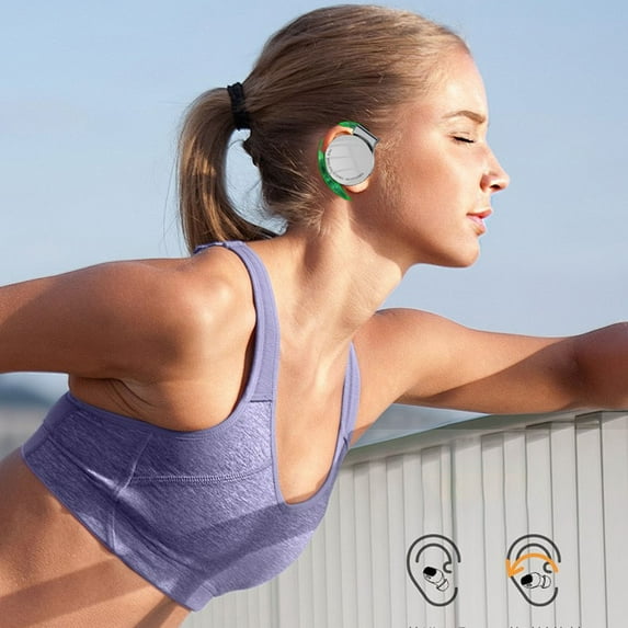 EcoNest Noise Cancelling Headphones Open Ear Wireless Headphones With 4 ...