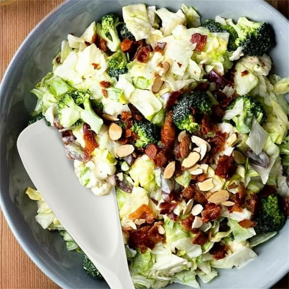 EcoNest Non Stick Silicone Kitchen Utensil Set With Short Wooden Handle ...