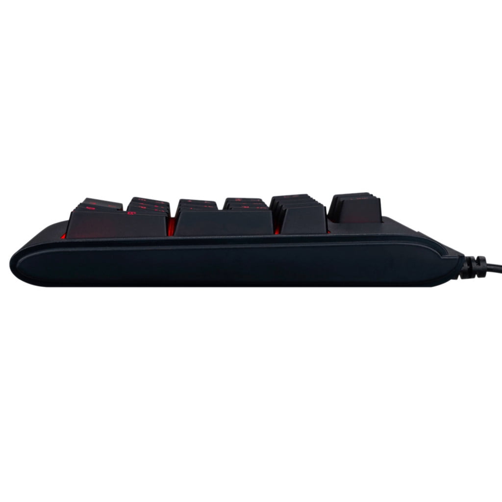 EcoNest Number RGB USB Keyboard Pad Backlit Three Wired Keypad Colors ...