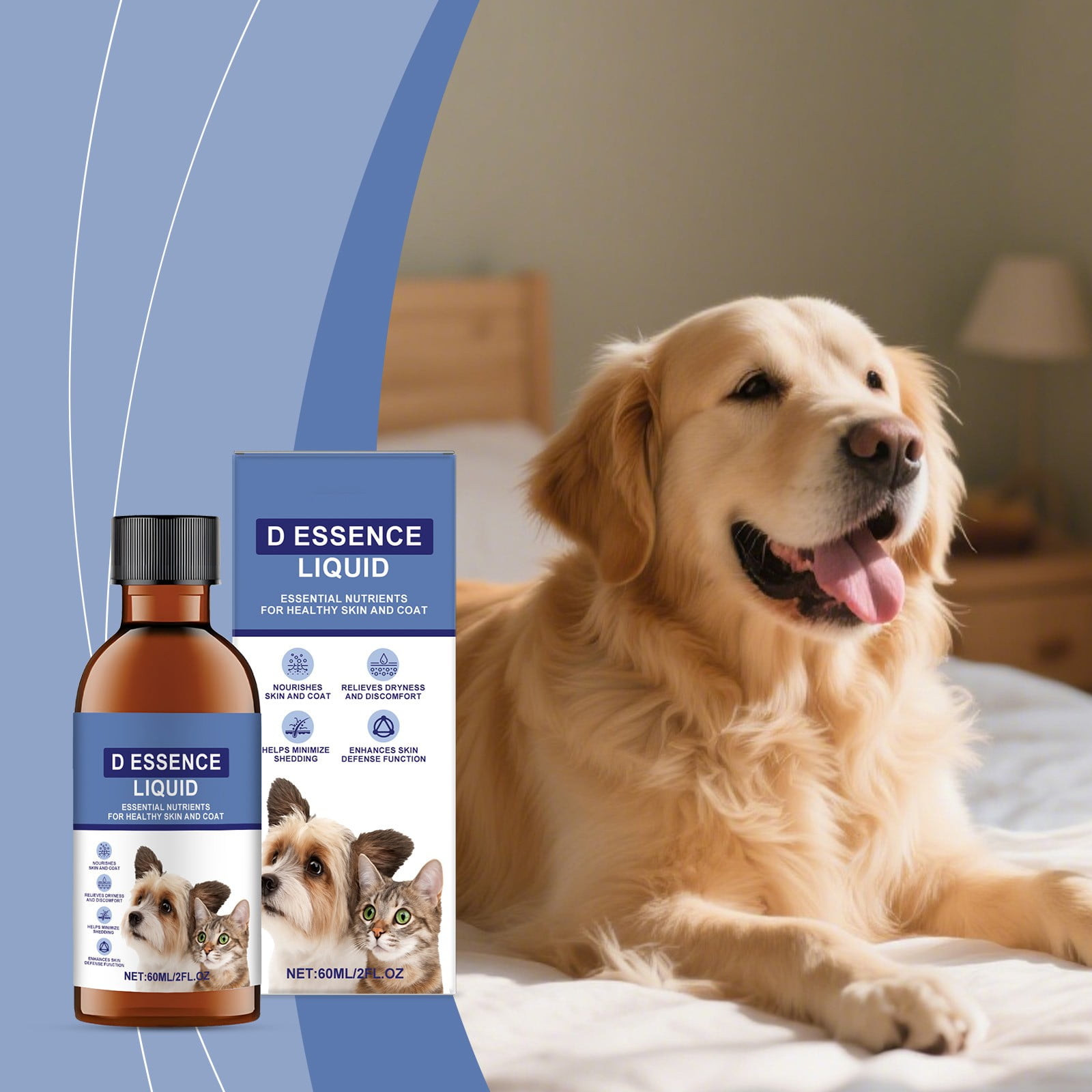 EcoNest Pet Detangling Spray For Dogs And Cats Gentle Knot Remover ...