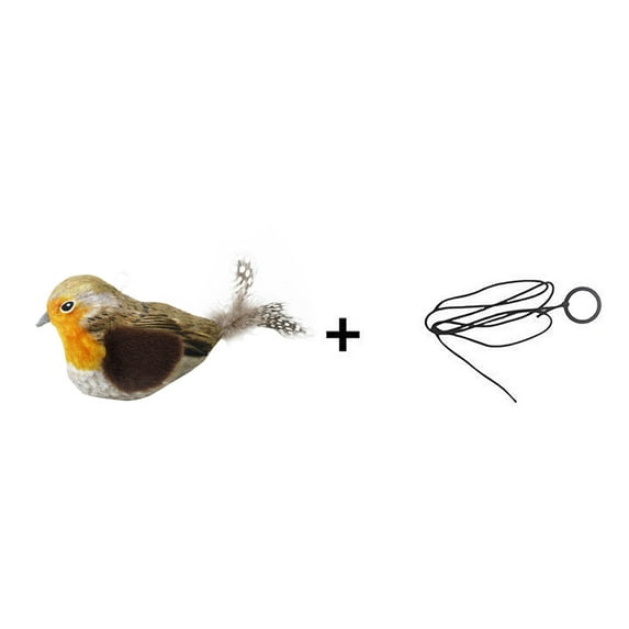 EcoNest Pet Simulation Bird Chirping Sound Toy That Can Hang Self ...