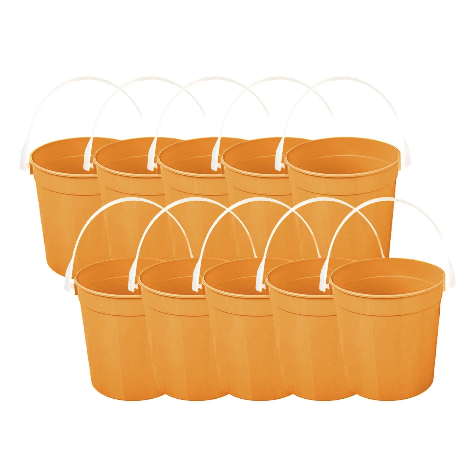 EcoNest Buckets For Drinks 32oz Buckets With Lids And Handles Snowflake ...