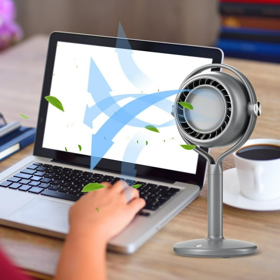 EcoNest Portable Desktop And Standing Fan With Air Circulation Three ...