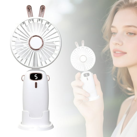 EcoNest Portable Rechargeable Handheld Fan With Powerful Airflow ...