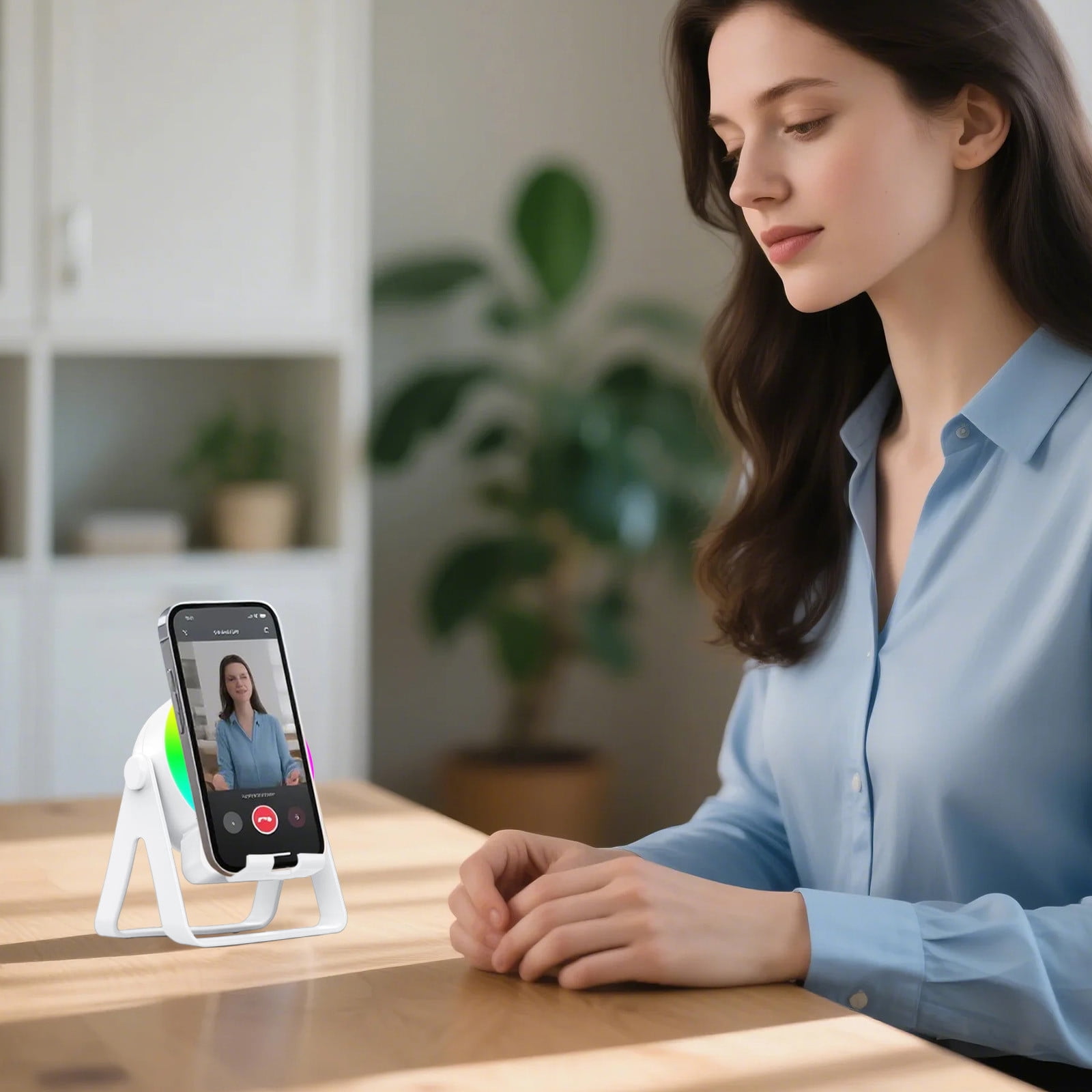 EcoNest Portable Speaker With Wireless LED Sensor Audio 4 In 1 Function ...