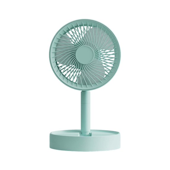 EcoNest Portable USB Desk Fan Foldable Rechargeable Handheld Fan With 3 ...