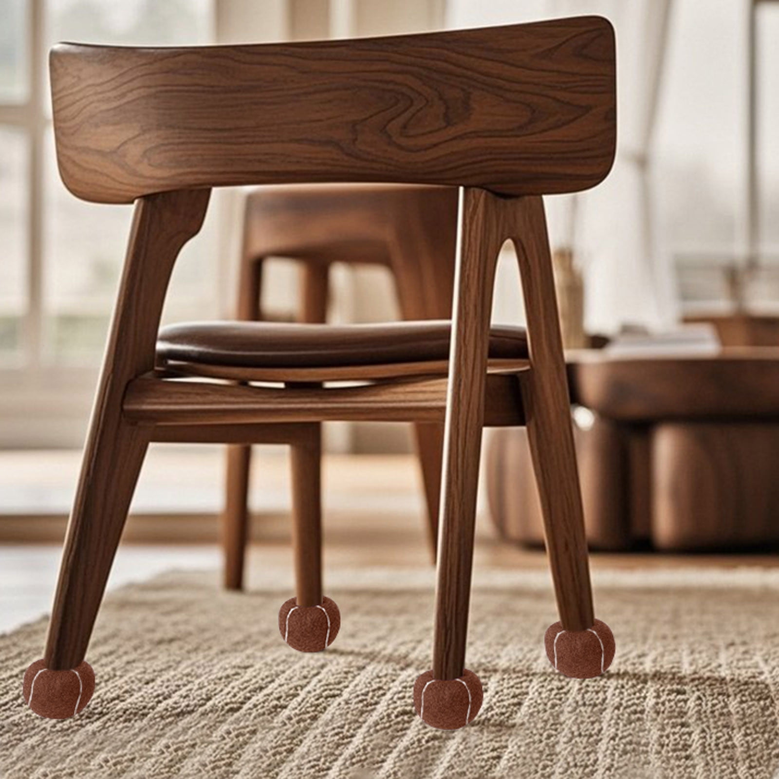 EcoNest Precut Tennis For 4PCS 2.56 Inch Heavy Duty Chair Leg Floor ...