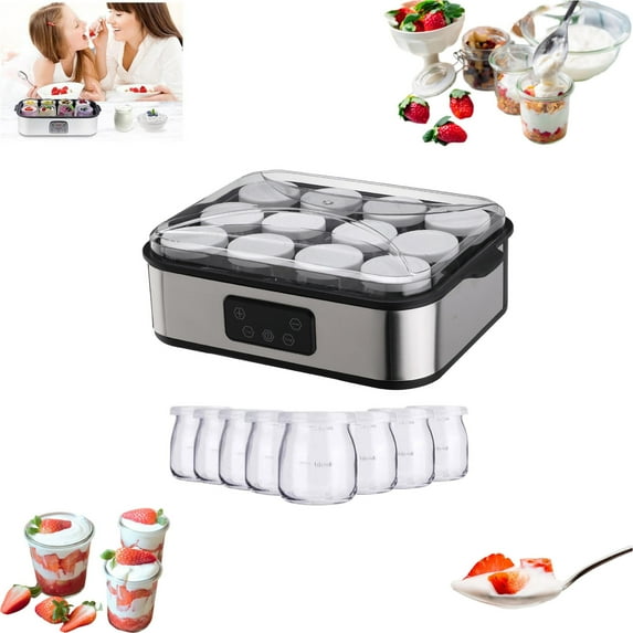 EcoNest Probiotic Yogurt Motor Yogurt With Adjustable Temperature And ...