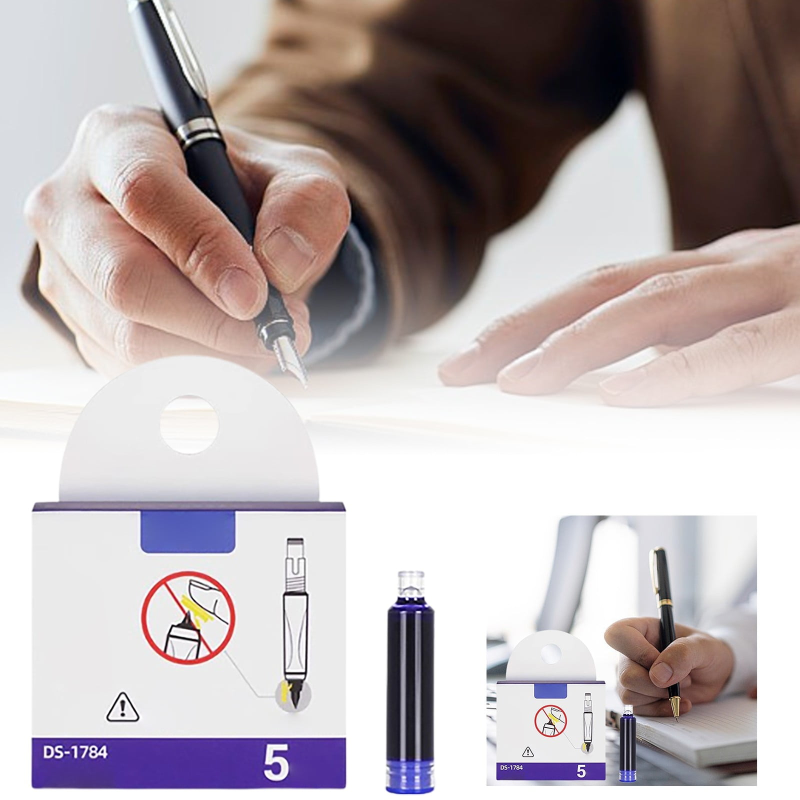 EcoNest Push Action Pen Ink CapsuleNon Thermal Erasable Ink Capsule Ink ...