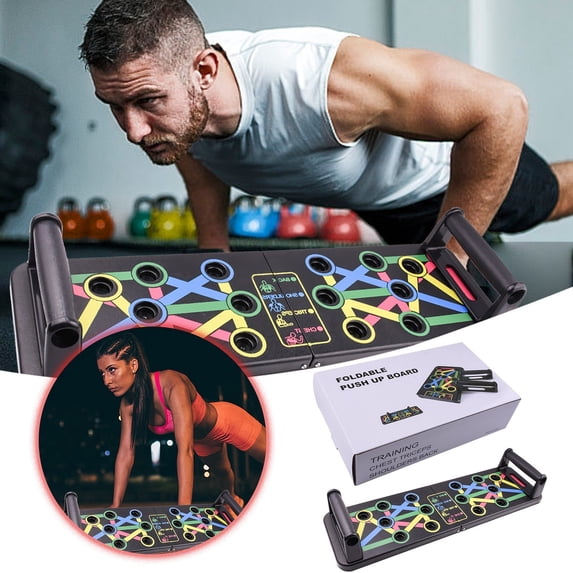 EcoNest Push Up Board Exercise & Fitness Portable Foldable Strength ...